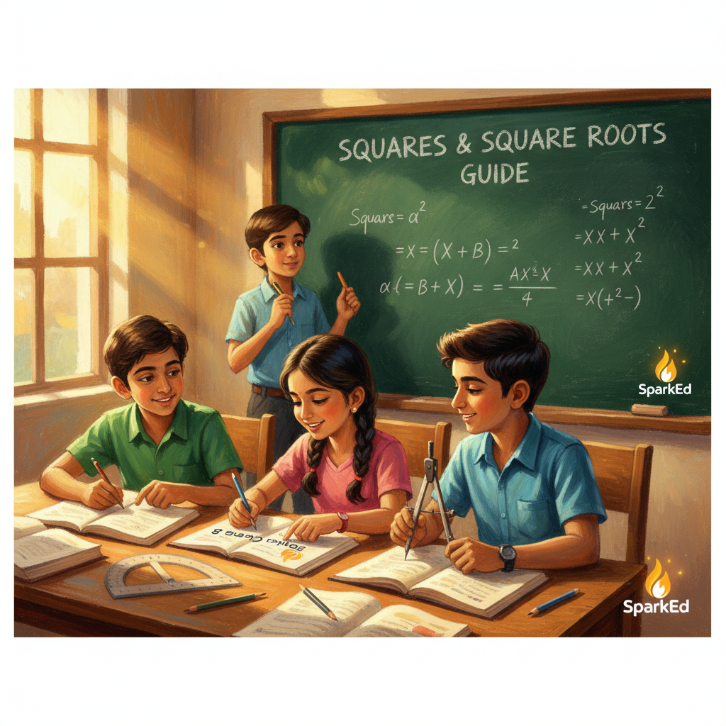 Squares & Square Roots Class 8: Patterns, Properties & Methods ...