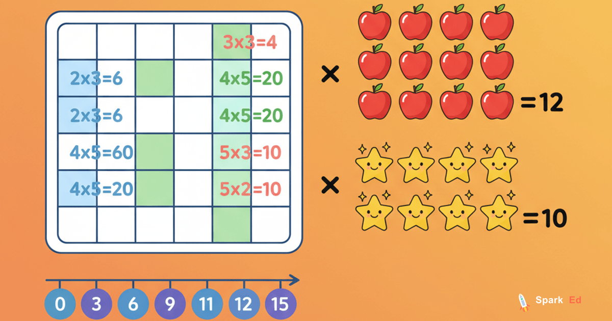 Class 3 Multiplication Worksheet — Free PDF | CBSE | SparkEd Math