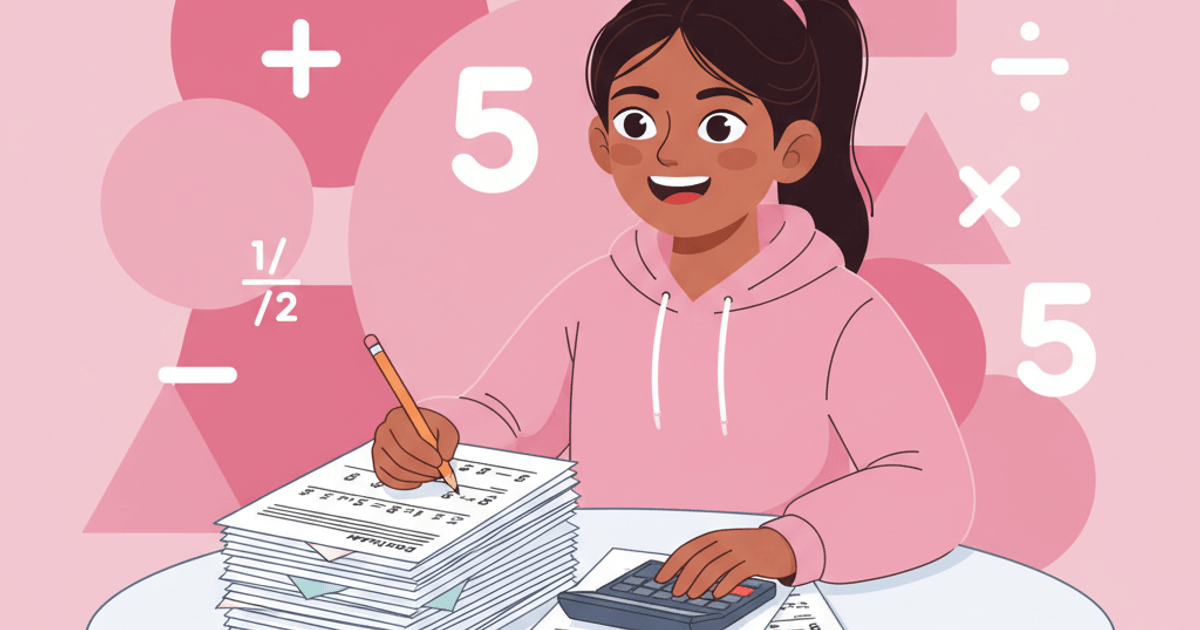 Maths Worksheet for Class 5 — Free PDF with Answers | SparkEd Math