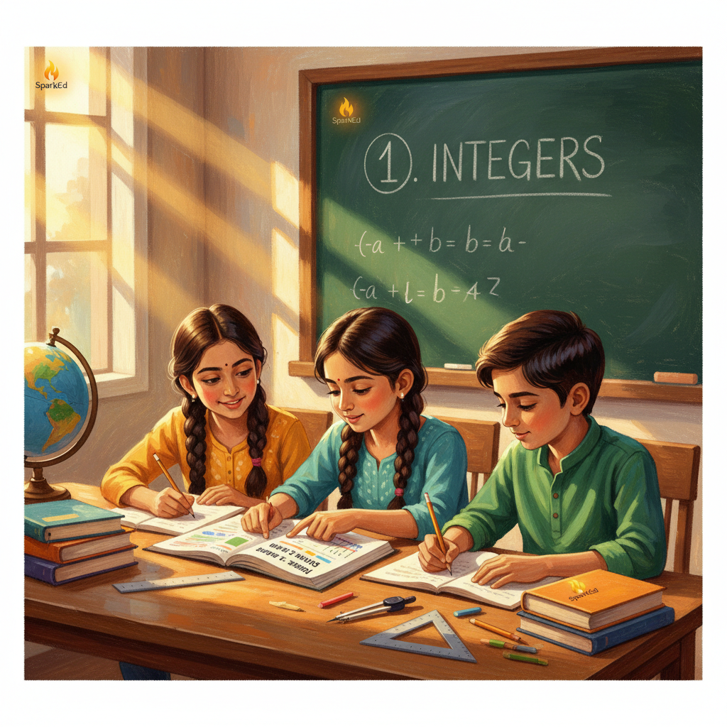 NCERT Solutions for Class 7 Maths Chapter 1: Integers — Complete Guide ...